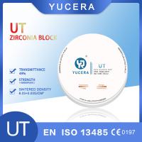 China YUCERA Dental Zirconia Blocks 98mm  UT  for  Dental Veneers Teeth for sale
