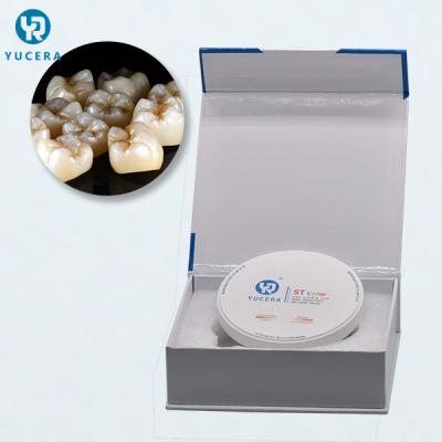 China ST-Color Zirconia Dental Block and Cad Cam Dental Milling Machine Used in Dental Zirconia Disc for sale