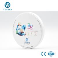 China Quality Zirconia Ceramic Disc for All System  Dental Zirconia Ceramic Disc 3D Plus Multilayer Zirconia Block for sale