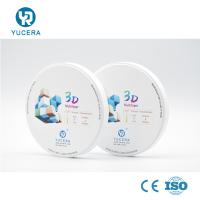 China Quality Zirconia Ceramic Disc for All System  Dental Zirconia Ceramic Disc 3D Plus Multilayer Zirconia Block for sale