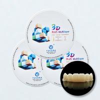 China Yucera 3D Multilayer Zirconium Blank CAD CAM Ceramic Zirconia Block Dental Materials for Zirconia Disc for sale