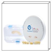 China Dental Material 98mm Open System  ST Multilayer Zirconia Blank Zirconia Blocks for sale