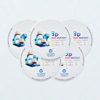 China Yucera 3D Plus Multilayer 98 12mm Open System Dental Zirconia Blocks CADCAM Dental Ceramic Block for sale