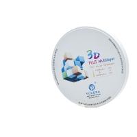 China The Best Selling Dental Zirconia Disc 3D Plus Multilayer Preshaded Zirconium Blank for False Teeth for sale