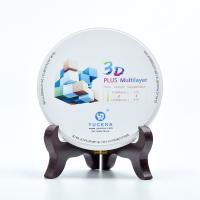 China The Best Selling Dental Zirconia Disc 3D Plus Multilayer Preshaded Zirconium Blank for False Teeth for sale