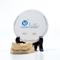 China Yucera UT White Multilayer Construction Durable Ceramic Blocks the Dentist's Choice for Strength and Aesthetics for sale