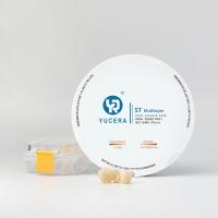 China YUCERA  ST Multilayer Yucera Pre Sintered Zirconia Dental Ceramic Materials Multilayer With 16 Colors for sale