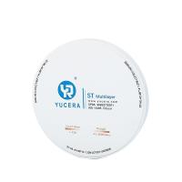 China YUCERA  ST Multilayer Yucera Pre Sintered Zirconia Dental Ceramic Materials Multilayer With 16 Colors for sale