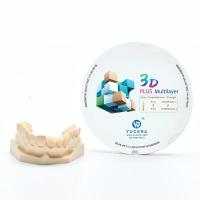China 98mm 3D Plus Multilayer Dental Zirconia Blocks YUCERA the Best Dental Zirconia Discs Materials for CAD/CAM System Lab for sale