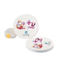 China Yucera High Translucent 98mm Zirconia Disc for Dental Crown and Bridge with 1200MPa Strength Lab Grade for sale