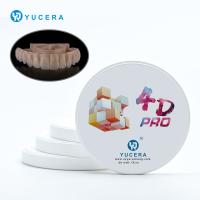 China Yucera Hot Sale Customize Zirconia Dental Implants Disk Teeth Crowns Zirconia Block for sale