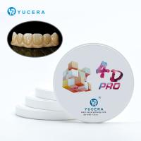 China Yucera Hot Sale Customize Zirconia Dental Implants Disk Teeth Crowns Zirconia Block for sale
