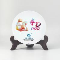 China 43%-57% Translucency 700-1200 MPa Bending Strength YUCERA Dental 98mm Open System CAD/CAM 4D Pro Multilayer Zirconia Block for sale