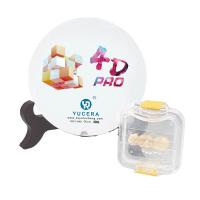 China YUCERA 4D PRO Zirconia Block Dental Laboratory Supplies 4D Zirconio Multilayer Disc for Full Arch for sale