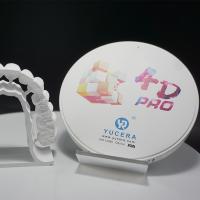China YUCERA 4D PRO Zirconia Block Dental Laboratory Supplies 4D Zirconio Multilayer Disc for Full Arch for sale