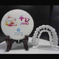 China YUCERA 4D PRO Zirconia Block Dental Laboratory Supplies 4D Zirconio Multilayer Disc for Full Arch for sale