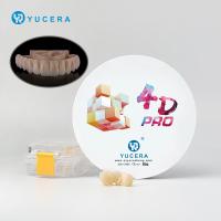 China Yucera 4D Pro Multilayer Zirconia Block for Dental Lab High Translucent Dental Consumables & Cam/Cad for sale