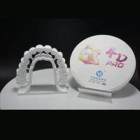 China Yucera 4D Pro Multilayer Dental All Ceramic Zirconia Block Dental Lab Super Translucency Dental Zirconia Disc for sale