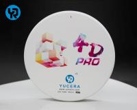 China Yucera All Ceramic Zirconia Block Dental Lab 4D Pro Multilayer Super Translucency Dental Zirconia Disc for sale