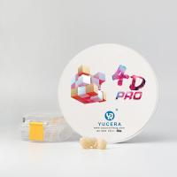 China New Design YUCERA 98*14mm 4d Multilayer Zirconium Dental Zirconia Disc for Cad/Cam System for sale