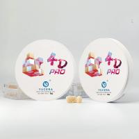 China New Design YUCERA 98*14mm 4d Multilayer Zirconium Dental Zirconia Disc for Cad/Cam System for sale