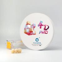 China New Design YUCERA 98*14mm 4d Multilayer Zirconium Dental Zirconia Disc for Cad/Cam System for sale