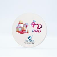 China New Design YUCERA 98*14mm 4d Multilayer Zirconium Dental Zirconia Disc for Cad/Cam System for sale