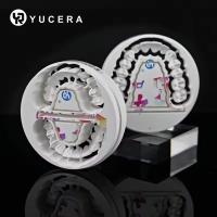 China Yucera Affordable Dental Zirconia Block CAD/CAM Compatible & High Precision for sale