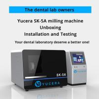 China Yucera Dental Milling Machine Split Host and Main Machine  Yucera Sk-5A 5 Axis Dental Milling Machine for sale