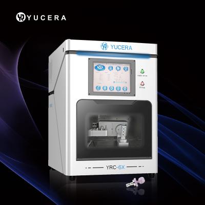 China Yucera Hot Sale Dental 5 Axis Wet Milling Machine Dental CAD/CAM Equipment for Glass Ceramic ,Titanium with CE ISO for sale