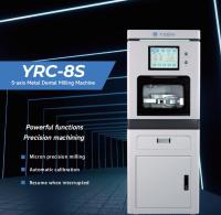 China Yucera Factory Price CADCAM Dental 5axis Wet Milling Machine Vertical Milling Equipment for Titanium Disc,PMMA,Lithium,Premill for sale