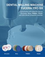 China Yucera YRC-5X 5 Axis Minin Dental Cad Cam Cnc Milling Machine Dental Equipments for Lab for sale