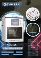 China China Yucera Hot Sale Fully Automatic 5 Axis Dental CAD CAM Milling Machine for Lab for sale