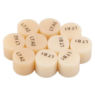 China High Quality Yucera Dental Lab Lithium Disilicate  Ingote Press Tablets for Dental Laboratory for sale
