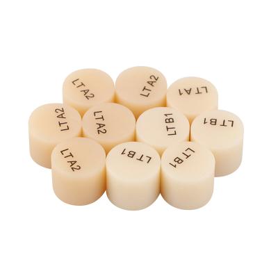 China Factory  Price Yucera Ingots Block Press Ingots Block for Dental restoration for CE ISO for Lab for Clinic Good Aesthetic Effect for sale