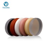 China YUCERA 98mm Dental PMMA Milling Block A1 A2 A3 Clear Pmma Milling Discs for sale