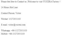 China Yucera Dental Premium Monolayer PMMA Resin Disc Clear and Strong Dental Prosthetics for sale