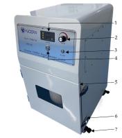 China YRC-V5  Vacuum Cleaner Dental Lab Equipment Dental Vacuum for Dental Milling Machine for sale
