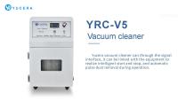 China Yucera V5 Dental Lab Dust Collector - High Efficiency Vacuum Cleaner for sale