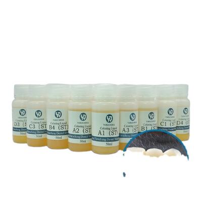 China Yucera 18-Color Smile Solutions Ceramic Zirconia Staining Natural Glow for Dental Lab Creations for sale
