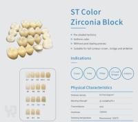 China Yucera ST color Dental Zirconia Discs Perfectly Paired with Our High Quality Blocks for sale