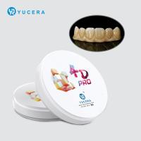 China Yucera 4D Pro Sintered Zirconia Blocks - Multi-layer Translucent B1 Color for Dental CAD/CAM Systems for sale