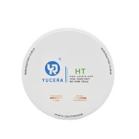 China Yucera HT white Dental Zirconia Blocks - High Translucency for Natural-Looking Restorations for sale