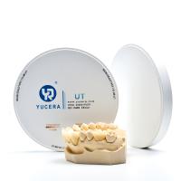 China Yucera UT White 4D Multilayer Zirconia Blocks Pushing the Boundaries of Dental Technology for sale