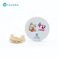 China Yucera Dental 98mm Multilayer Zirconia Block  4D Pro Multilayer Zirconia Disc Open System for sale