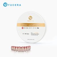 China Yucera Pro Master Super Durable Dental Zirconia Block Compatible with CAD CAM System for Precise Restoration for sale