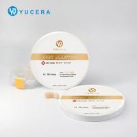 China Yucera Dental Material 100% Tosoh Zirconia Multilayer Block with 800~1300Mpa Bending Strength for CadCam System for sale
