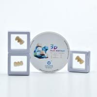 China Yucera 3D PLUS Dental Zirconia Block for CAD CAM with 700-1050MPa Strength 43%-57% Transmittance and 10-25mm Thickness for sale