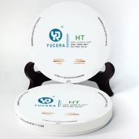 China YUCERA Strong and Durable Dental Zirconia Blank with 600Mpa Bending Strength 49% Transmittance and 1200HV Hardness for CAD CAM Systems for sale