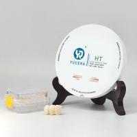 China YUCERA Strong and Durable Dental Zirconia Blank with 600Mpa Bending Strength 49% Transmittance and 1200HV Hardness for CAD CAM Systems for sale